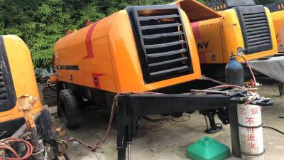 China Refurbished Shacman Concrete Trailer Pump with 50-90 m³/h Output & 500-600m Delivery Distance for sale