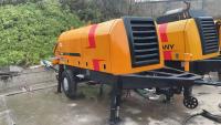 China Refurbished Shacman Concrete Trailer Pump 10-18MPa Pressure 500-600m Delivery HBT60/80 Models for sale