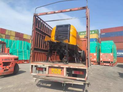 China Shacman Refurbished Concrete Trailer Pump 100-200m Delivery Height 10-18MPa Pressure with PLC Control for sale