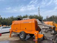 China Refurbished Zoomlion Concrete Trailer Pump HBT8016/HBT9018 - 50-90m³/h Output, 500-600m Delivery Distance for sale