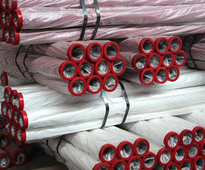 China ST52 8mm Concrete Pump Hydraulic Pipe - 16Mn Seamless Steel with 130+ Bar Pressure Rating for sale