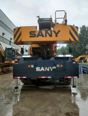 China Shacman STC550T 55t Rough Terrain Truck Crane with 46m Boom & 375HP Engine - Used 2011 Model for sale