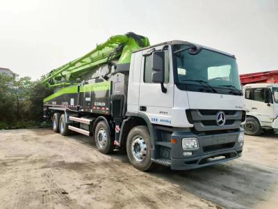 China Zoomlion 56m Refurbished Concrete Pump Truck with Benz/Sitrak Chassis, Φ260x2100mm Cylinder for sale