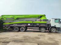 China Refurbished Zoomlion 56m Concrete Pump Truck with 180 m³/h Output and 11.3 MPa Pressure for sale
