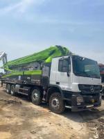 China Zoomlion 56X-6RZ Refurbished Concrete Pump Truck with 180 m³/h Output and 56m Reach on Benz/Sitrak Chassis for sale