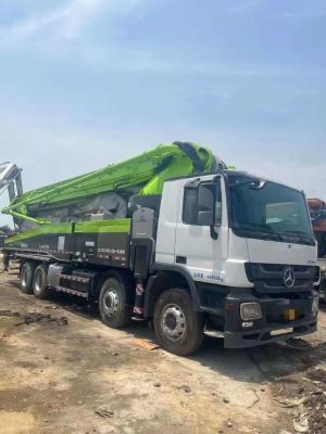 China Zoomlion 56X-6RZ Refurbished Concrete Pump Truck with 180 m³/h Output and 56m Reach on Benz/Sitrak Chassis for sale