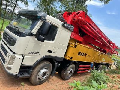 China 62m Shacman Concrete Pump Truck on Volvo Chassis - 180 m³/h Output, 8.3-12 MPa Pressure for sale