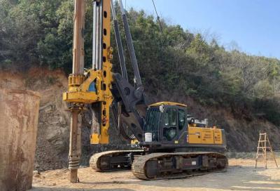 China XCMG XR160E Refurbished Rotary Drill Rig - 56m Depth, 2800h Usage, 53000kg Weight for sale