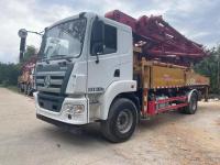 China EURO V Concrete Pump Truck 10050×2530×3850mm with 31.8m Horizontal Reach and 60-108m³/h Output Capacity for sale
