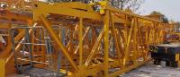 China Used Zoomlion 7020-12 Tower Crane 2019 Model - 16,000kg Capacity, 75m Boom Length, CE & ISO Certified for sale