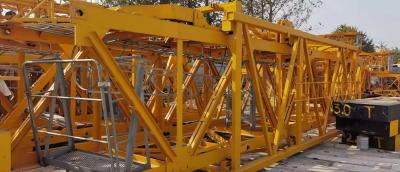 China Used Zoomlion 7020-12 Tower Crane 2019 Model - 16,000kg Capacity, 75m Boom Length, CE & ISO Certified for sale