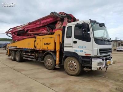 China Shacman Used 52m Concrete Pump Truck 41000kg 125mm Pipe for Construction for sale