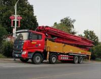 China 2020 Shacman Concrete Pump Truck 120-180 m³/h Capacity, 36.5m Reach, EURO V Emission Standard for sale