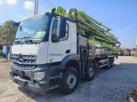 China Zoomlion 62m Boom Concrete Pump Truck 12.777L Displacement 120-180m3/h for sale