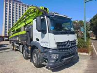 China 2022 Zoomlion 62m Used Concrete Pump Truck Mercedes Benz 120-180m3/h for sale