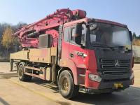 China Used Shacman Concrete Pump Truck 39m Capacity EURO V 23000kg for sale