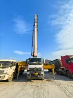 China Englin Max Power 250kw 1600r/min Concrete Pump Truck 62m Capacity 43000kg Gross Mass for sale