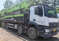 China Shacman Used Concrete Pump Truck 12940ml 62.6m Reach 13Mpa Pressure for sale