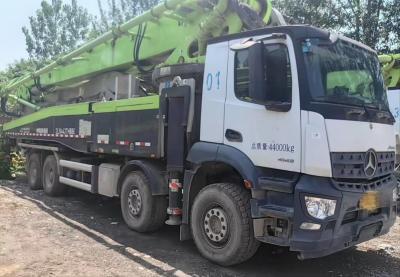 China Shacman Used Concrete Pump Truck 12940ml 62.6m Reach 13Mpa Pressure for sale