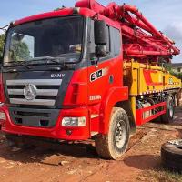 China Used Diesel Concrete Pump Truck SYM5300THBES 430C-10 244kW 42.5m Vertical 70m³/h for sale