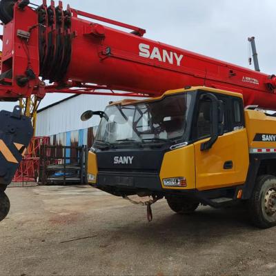 China 2023 Used SANY STC500C5 Truck Crane 50 Ton Lifting Capacity 46M Height Yuchai Engine for sale
