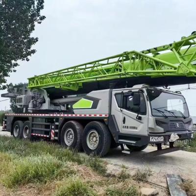 China 80 Ton Refurbished Mounted Truck Crane ZTC800H7 Scania Engine 50M Lifting Height for sale