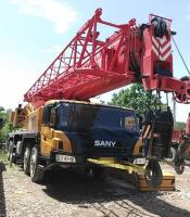 China Used SANY STC500 Truck Crane 50 Ton Capacity 60m Lifting Height for sale