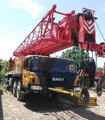 China Used SANY STC500 Truck Crane 50 Ton Capacity 60m Lifting Height for sale