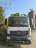 China Used Zoomlion ZLJ5441THBBF Concrete Pump Truck 180m3/h Mercedes-Benz Chassis 58m Vertical Reach for sale