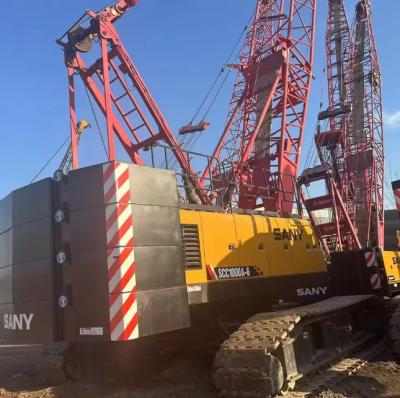 China SANY SCC1000A-6 Used Crawler Crane 100 Ton 80m Lifting Height 2020 for sale
