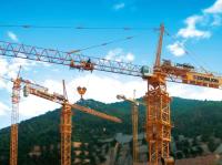 China Acntruck Used Tower Crane L400-25 25 Ton Capacity 4000mm Span 55m Height for sale