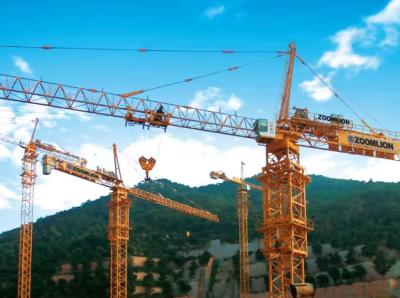 China Acntruck Used Tower Crane L400-25 25 Ton Capacity 4000mm Span 55m Height for sale