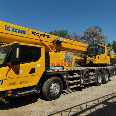 China XCMG XCT25L5 25 Ton Truck Crane 40m Lifting Height Used 2018 for sale