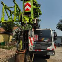 China 2021 Used Zoomlion ZTC252E552 Truck Crane 25ton Lifting Capacity 230kW Engine for sale