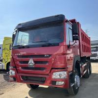 China Used HOWO Tipper Dump Truck 6x4 400hp Weichai Engine 20cbm Cargo Tank 21-30T Load Euro 2 for sale