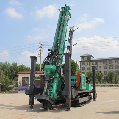China Used Hongrun HR-RC Crawler Drilling Rig 350m Depth Diesel Water Well Drill for sale