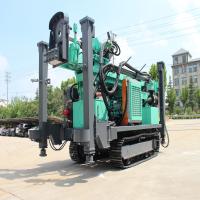 China Used Hongrun HR-RC Crawler Drilling Rig 350m Depth Diesel Water Well Drill for sale