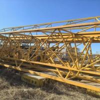 China Used Zoomlion 6515-8 Tower Crane 2020 8T Load 42m Height Flat Top for sale