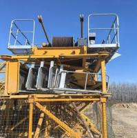 China Used Zoomlion 6515-8 Tower Crane 2020 8T Load 42m Height Flat Top for sale