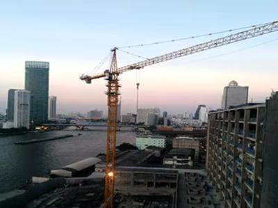 China Used Zoomlion WA6515-10E Tower Crane 2021 10t Capacity 65m Jib Length for sale