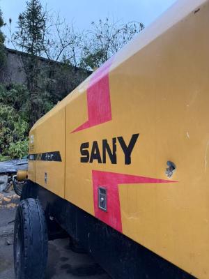 China 2020 SANY HBT8018C-5 Electric Trailer Concrete Pump 87 m³/h 18 MPa for sale