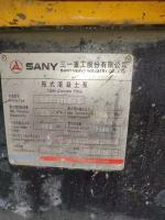 China Used 2015 SANY HBT8016C-5 Electric Trailer Concrete Pump 85 m³/h 16 MPa for sale