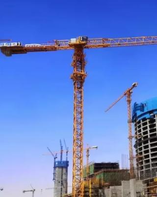 China XCMG Used Tower Crane XGT7026-12 12 Ton Capacity 70m Span Top Slewing Flat Top for sale