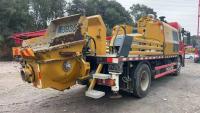 China 2023 SANY SY5143THBF Truck-Mounted Concrete Pump 100m³h Output 40k m³ Real Working Hours for sale