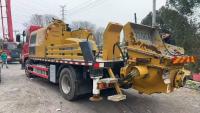 China 2023 SANY SY5143THBF Truck-Mounted Concrete Pump 100m³h Output 40k m³ Real Working Hours for sale