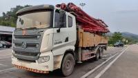 China SANY 49m Truck-Mounted Concrete Pump 2020 48.6m Vertical Reach 170 m³/h Output for sale