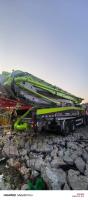China 2021 Zoomlion 56m Concrete Pump Truck Mercedes-Benz Chassis 180 m³/h 11 MPa for sale