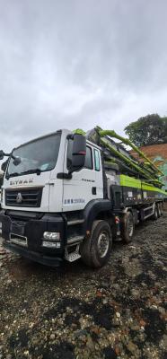 China 2023 Zoomlion Sitrak 70m Lingyun II Concrete Pump Truck 69.1m Reach 180m³/h Output for sale