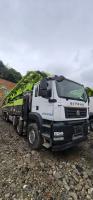 China 2023 Zoomlion Sitrak 70m Lingyun II Concrete Pump Truck 69.1m Reach 180m³/h Output for sale
