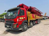 China 2021 SANY 62m Concrete Pump Truck Euro V C10 Series 61.1m Reach 180 m³/h Output for sale